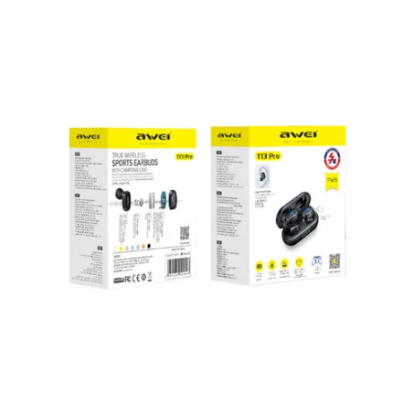 Awei T13 Pro TWS Waterproof Earbuds price in BD
